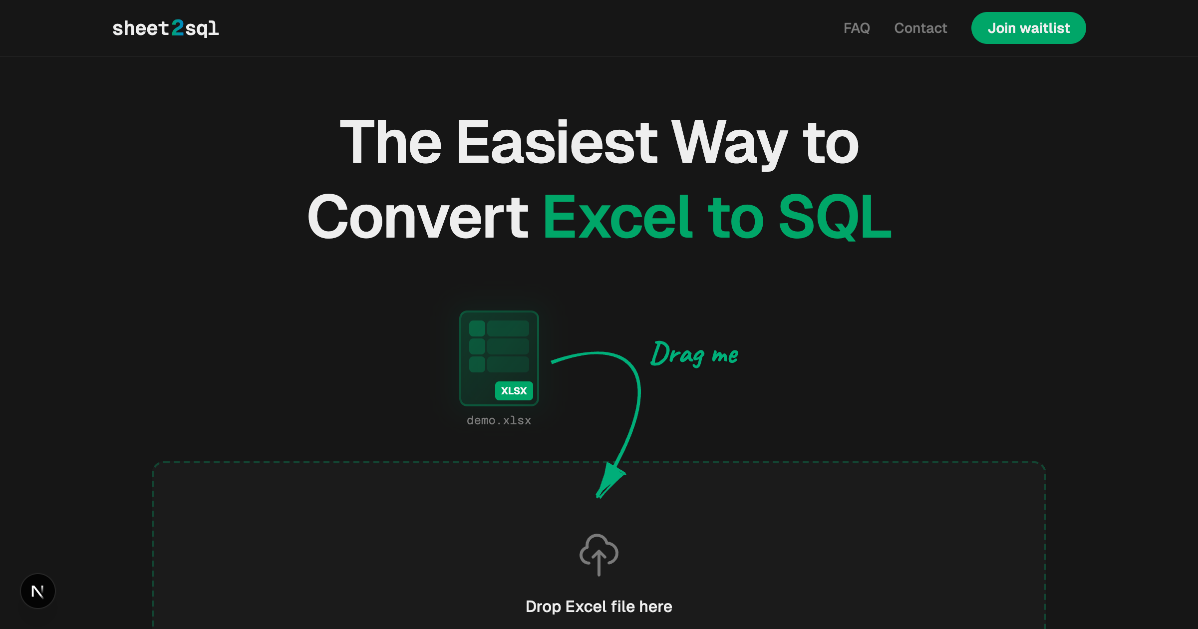 Sheet2SQL - Convert Excel to SQL